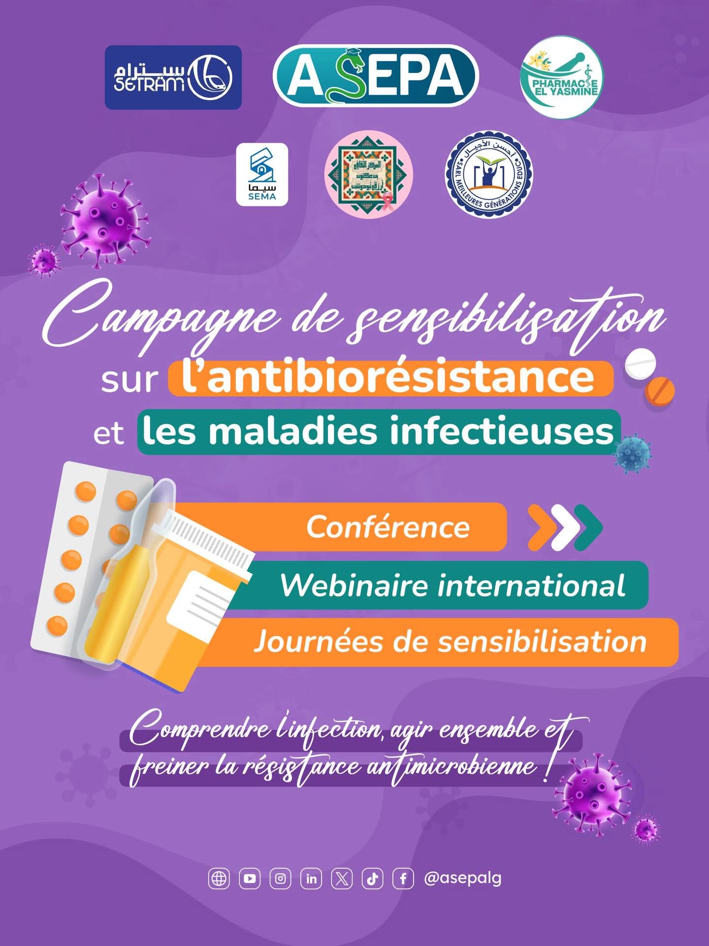Antibiotiques et automédication: L'ASEPA appelle à la vigilance
